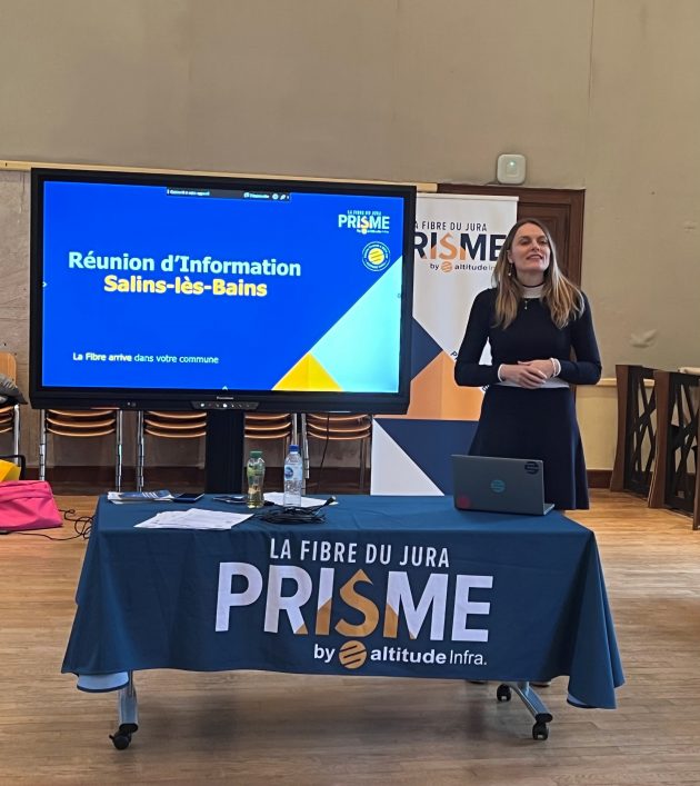 Réunion publique à Salins-les-Bains - Prisme